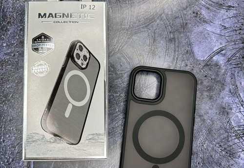 Цветной силиконовый чехол MagSafe для iPhone