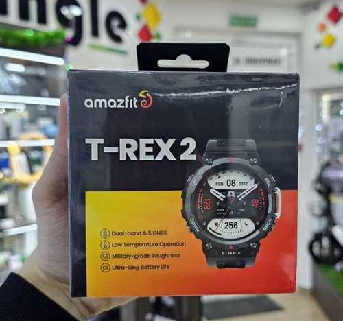 Смарт часы Amazfit T-Rex 2 Ember Black