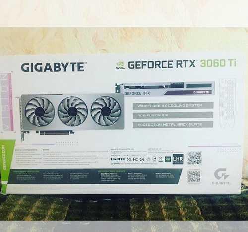 Видеокарта Gigabyte GeForce RTX 3060 Ti Vision OC