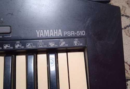 Синтезатор yamaha psr 510