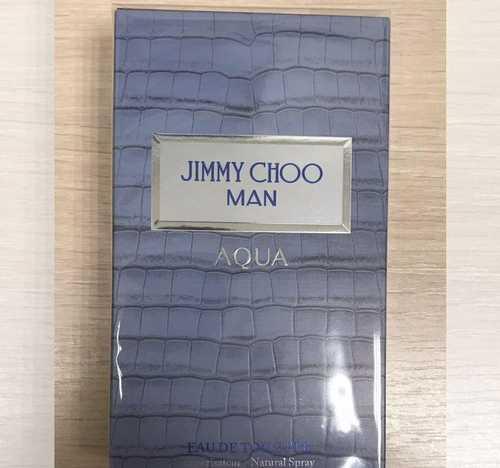 Новая туалетная вода Jimmy Choo Man Aqua