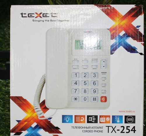 Проводной телефон Texet TX-254 (арт 0245)