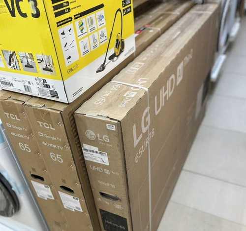 Телевизор smart tv 75/65/55 дюймов TCL