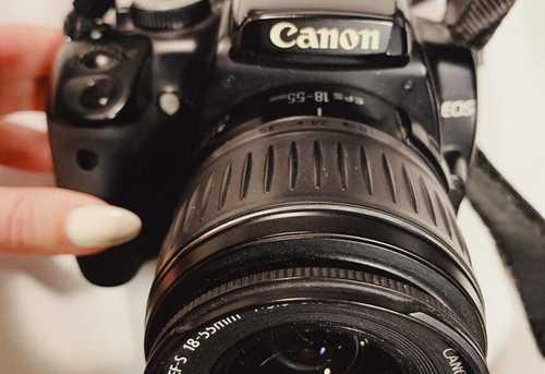 Canon EOS 400D, EF-S 18-55 mm, чехол Kata DC 439