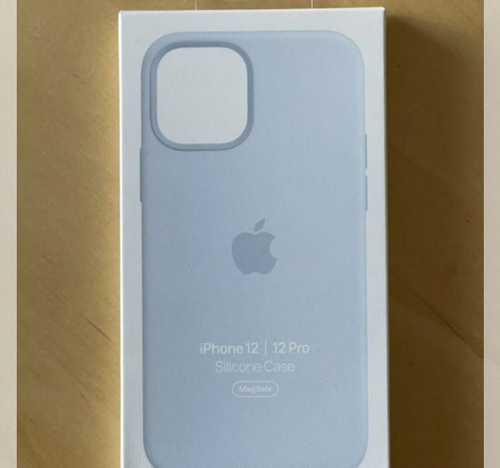 Коробка от оригинального чехла iPhone 12 blue