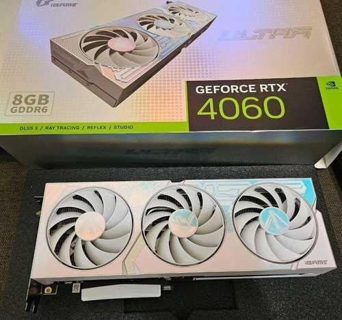 Видеокарта Colorful iGame GeForce RTX 4060 Ultra W