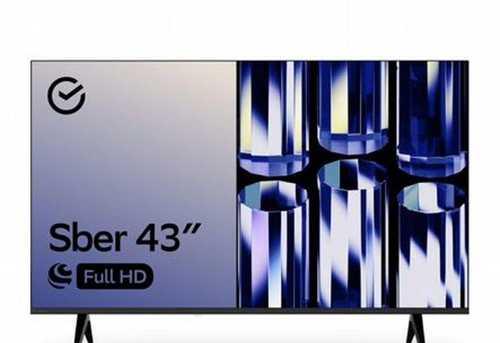 Новый Телевизор Sber 43 дюйма 109см Bluetoo- Wi Fi