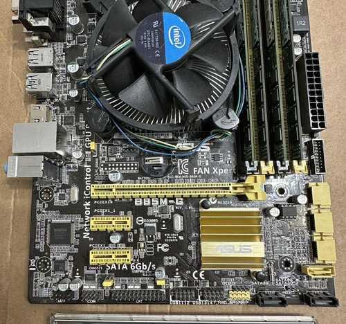 Комплект Asus b85m-g i5-4570 16Gb matx