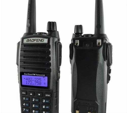 Рация Baofeng uv 82 с гарнитурой