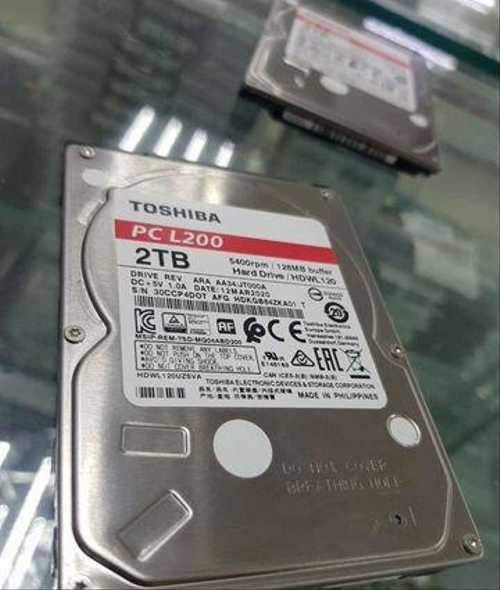 Жесткий диск 2.5 2tb 128mb Toshiba L200