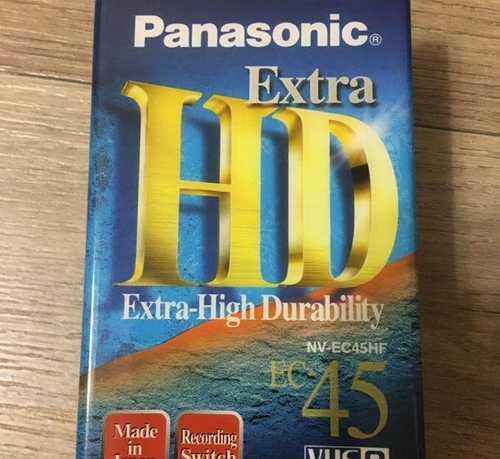 Видеокассета Panasonic VHS-C новая