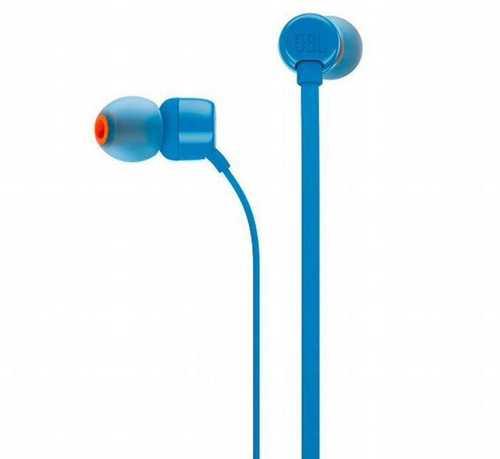 Наушники с микрофоном JBL Tune 110 синие, mini jac