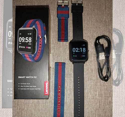 Смарт-часы Lenovo SMART Watch S2 Black