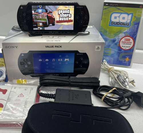 Sony PSP 1008 Fat комплект 140игр