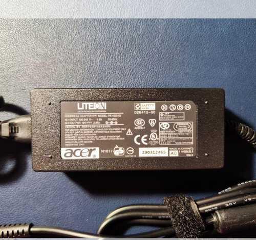 Блок питания для монитора acer 19V, 2.37A, 45W