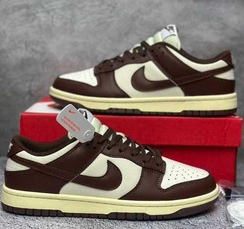 Кроссовки Nike Sb Dunk коричневые арт:304