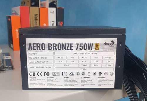 Блок питания AeroCool Aero Bronze 750W