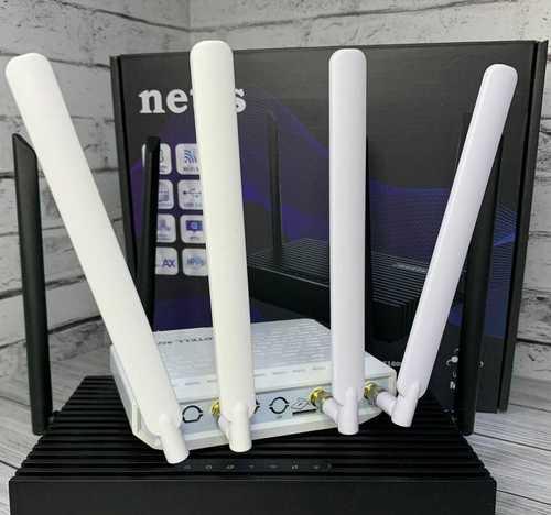 4g Роутер Netis N6   4g модем cat.16 агрегация