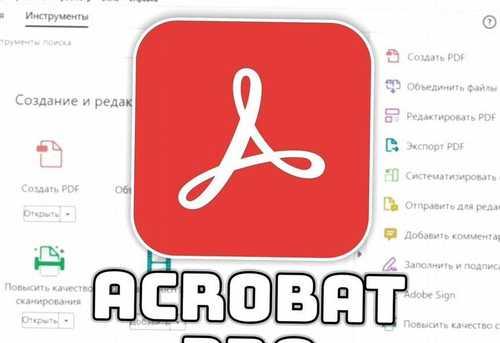 Adobe Acrobat Pro / на компьютер