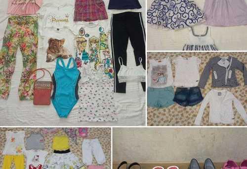 Летняя одежда для девочки(98-152), обувь(36-37)