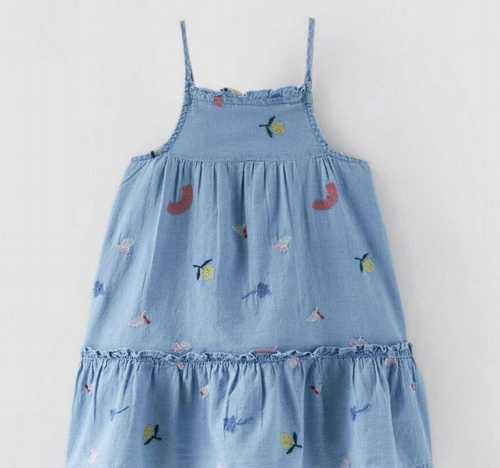 Новое джинс платье Limited Edition Zara kids, 104