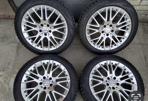 Колеса carlsson 245/45/18 5/112 зима липучка