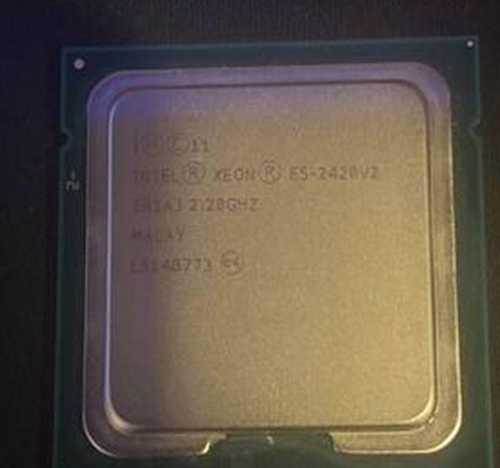 Процессор Intel Xeon e5-2420v2