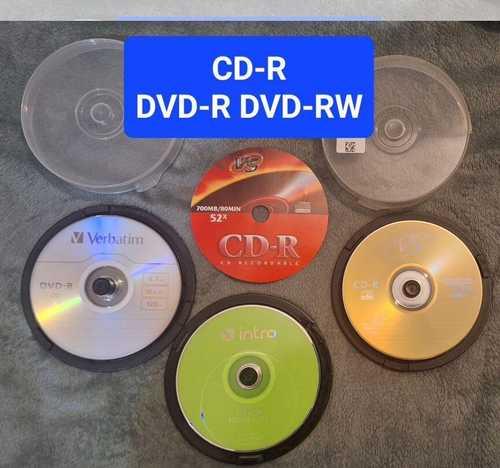 Болванка диск DVD-RW DVD-R CD