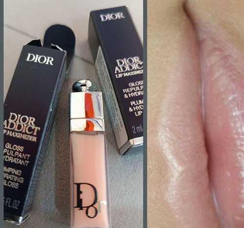 Dior addict lip maximizer 001 мини 2 мл