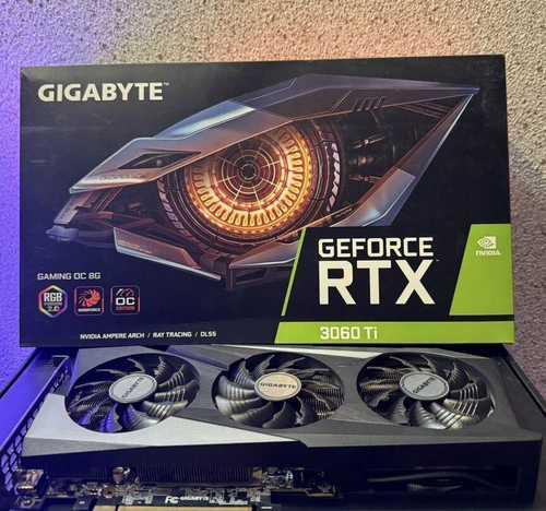 Видеокарта Gigabyte GeForce RTX 3060 TI 8GB Gaming