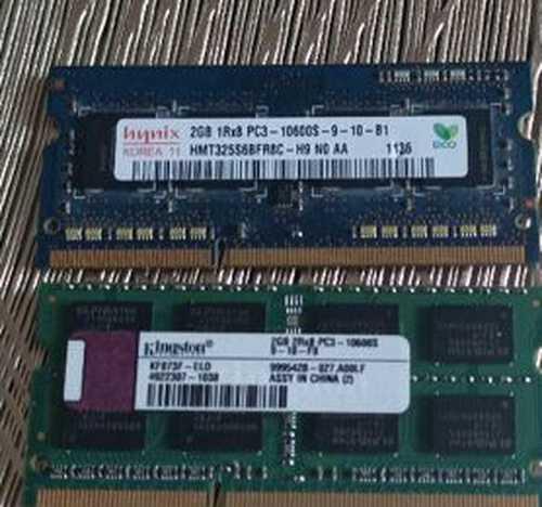 Оперативная память ddr3 4 gb для ноутбука