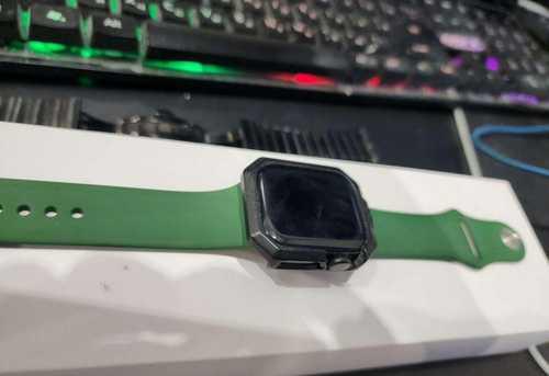 Часы apple watch 7 41 mm green