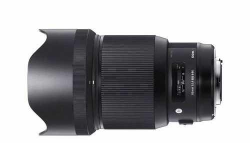 Sigma объектив 85mm f/1.4 Art Canon EF