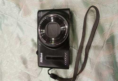 Компактный фотоаппарат nikon Coolpix S9600