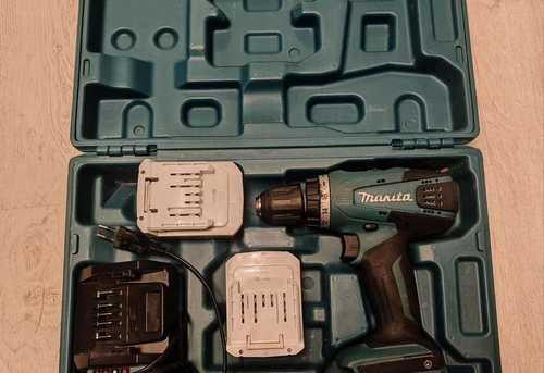 Аккумуляторный шуруповерт Makita DF347D запчасти