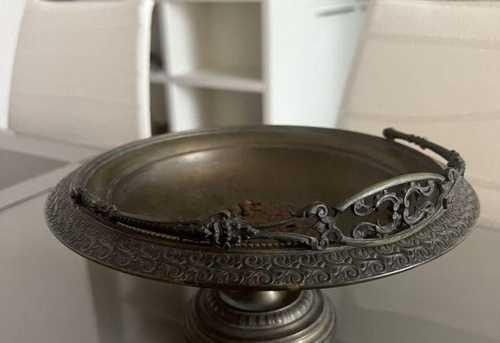 Антиквариат ваза именная 1860-70 год