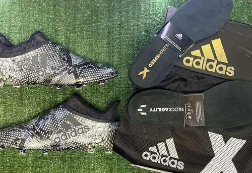 Футбольные бутсы Adidas X 16+ Purechaos FG