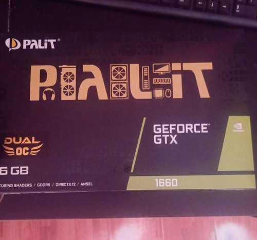 Palit Geforce gtx 1660 dual oc