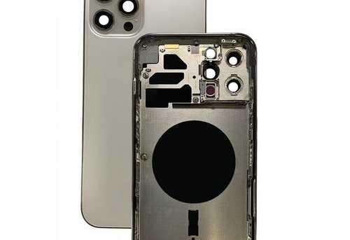 Корпус для iPhone 12 Pro Max белый (silver)