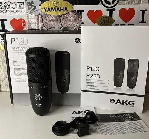 Akg p120 студийный микрофон