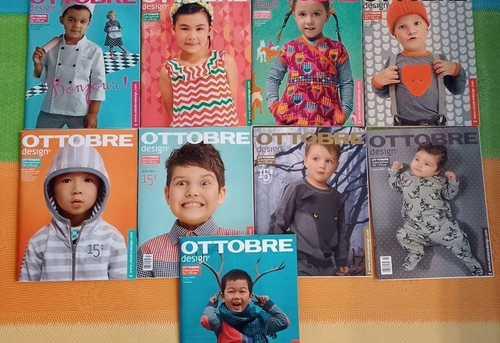 Журнaлы Ottobre design kids (нoвые)