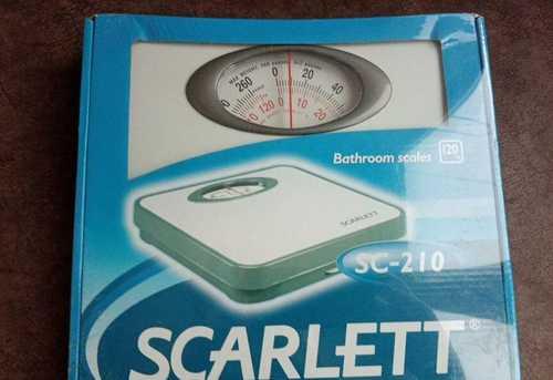 Весы напольные Scarlett SC 210
