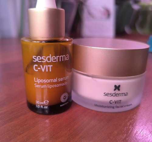 Sesderma C-VIT крем и сыворотка с витамином С