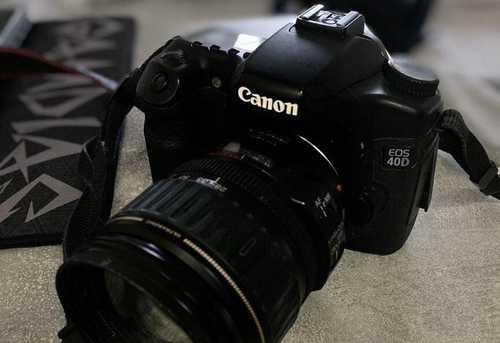 Зеркальный фотоаппарат canon eos40D