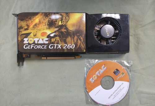 Видеокарта zotac GeForce GTX 260