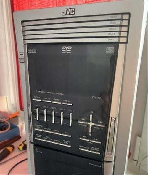 Музыкальный центр jvc dx-t7