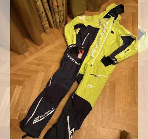 Комбинезон finntrail backcountry darkgreylime XXL