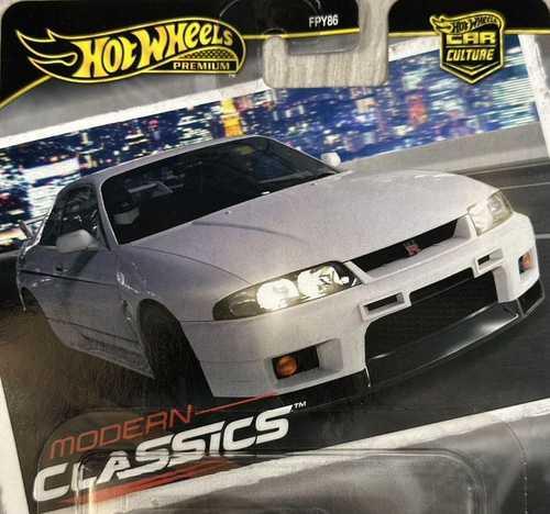 Hot wheels premium nissan skyline GT-R (bcnr33)