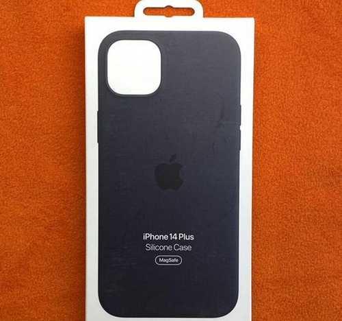 iPhone 14 Plus Silicone Case Midnight (New)