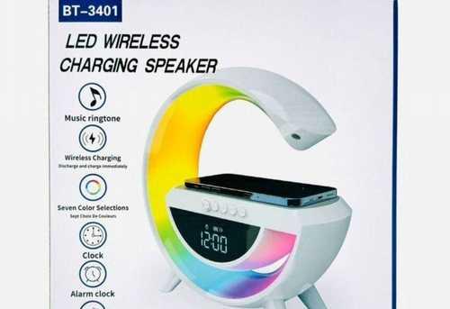 LED Wireless Charging Speaker BT-3401